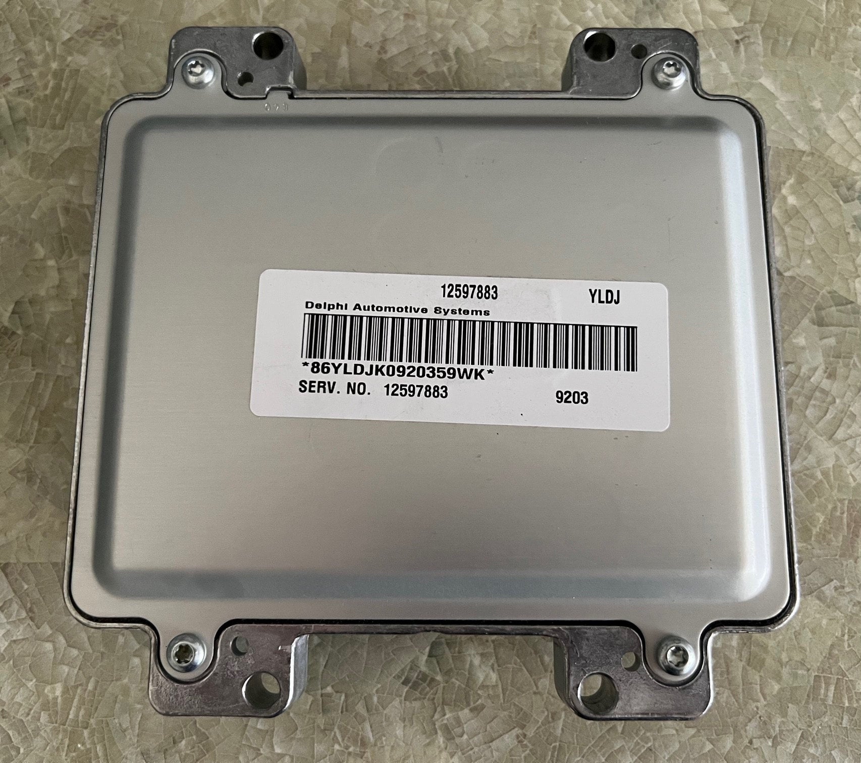 2005 CHEVROLET CORVETTE 6.0L PCM ENGINE COMPUTER ECM/ECU 12597883